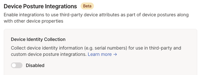 Use Device Identity Collection · Tailscale Docs