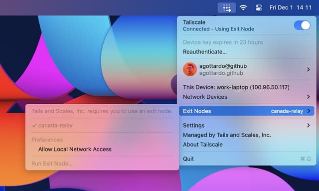 Customize Tailscale using system policies · Tailscale Docs