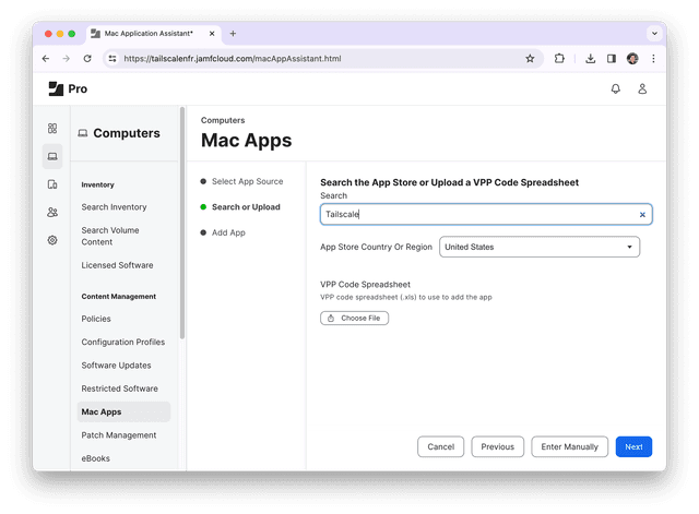 Deploy Tailscale with Jamf Pro · Tailscale Docs