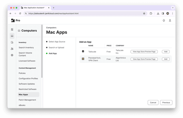 Deploy Tailscale with Jamf Pro · Tailscale Docs