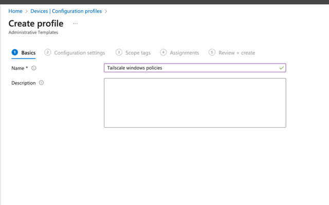 Deploy Tailscale with Microsoft Intune · Tailscale Docs